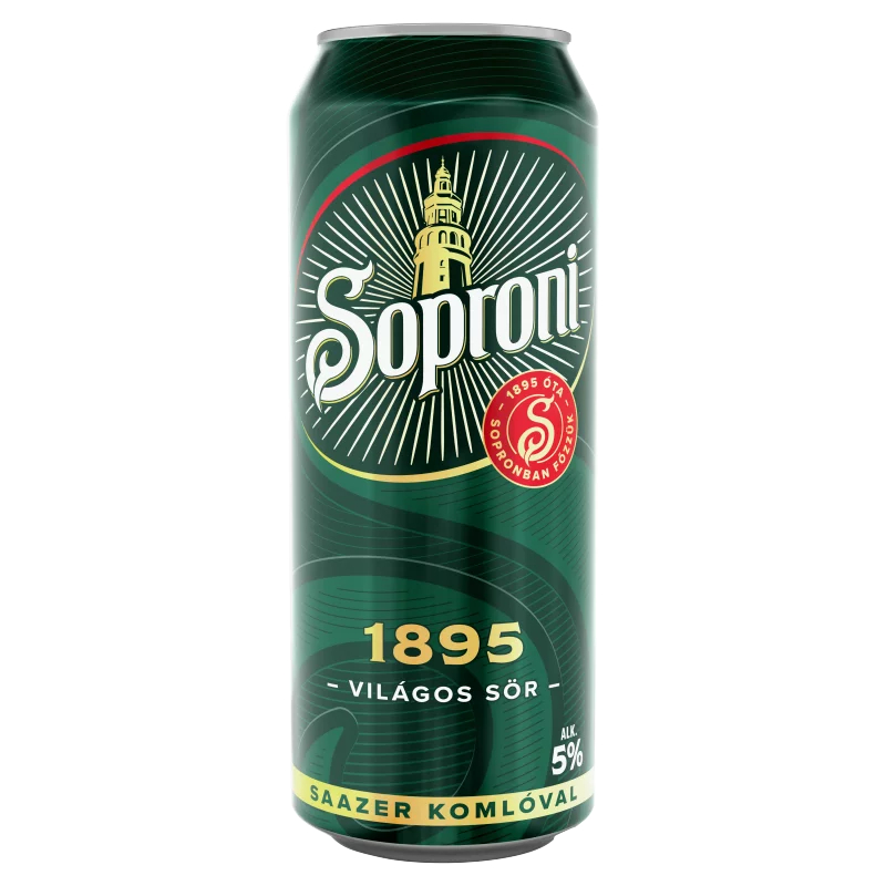 Soproni Ászok 1895 * mit Edelsaazer Hopfen * 0,5 l, 2,20