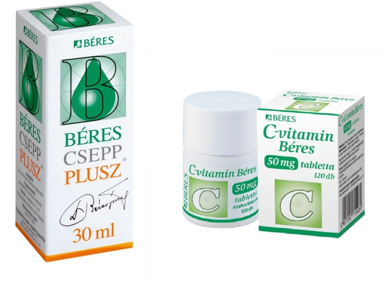 Béres Tropfen Plus 30 ml + Vitamin C, 18,99